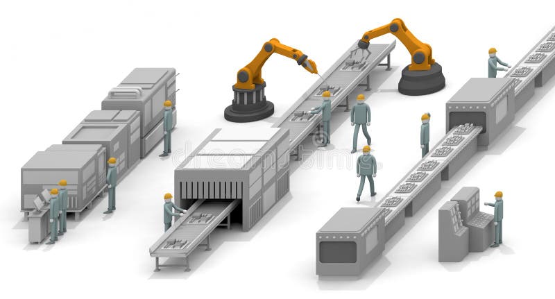 Move the Machine. Operate the Robot. Work in the Factory. Work that ...