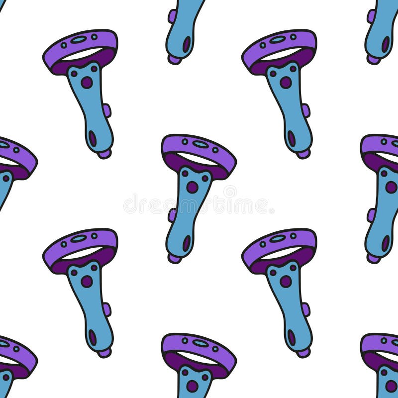 Motion Controller Vr Accessory Pictogram Stock Vector - Illustration of ...