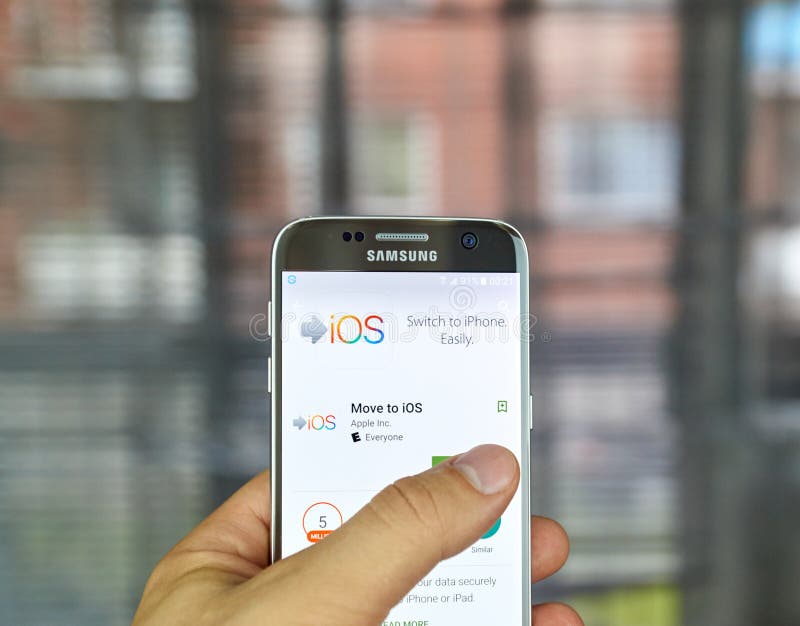 Move to iPhone app editorial image. Image of application - 80699725