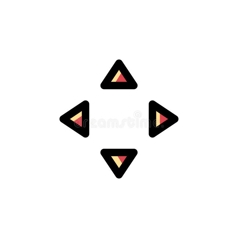 Move Tool Icon stock vector. Illustration of expand - 266549037