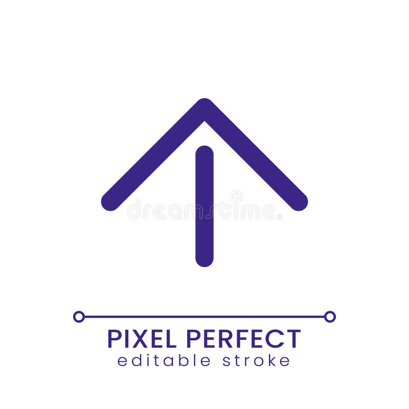 Move Upward Pixel Perfect RGB Color Ui Icon Stock Vector - Illustration ... Move Upward Pixel Perfect RGB Color Ui Icon Stock Vector - Illustration ...