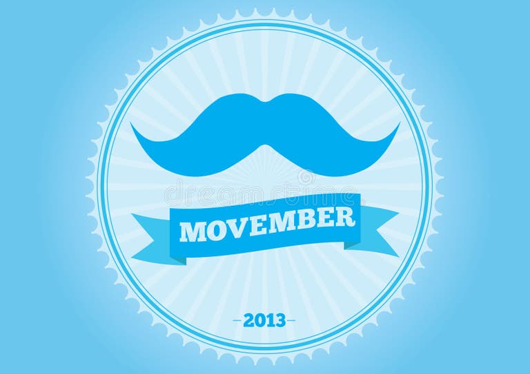 Movember Logo Stock Illustrations – 867 Movember Logo Stock ...