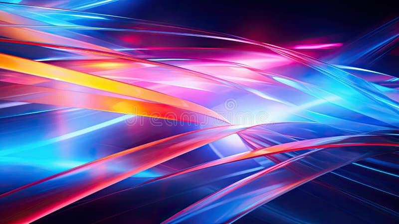 Movement abstract light stock illustration. Illustration of emanating ...