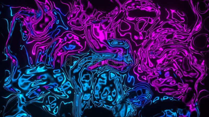 Movement, Blur, Flow of Abstract Lines. Seamless Animation Frames for ...