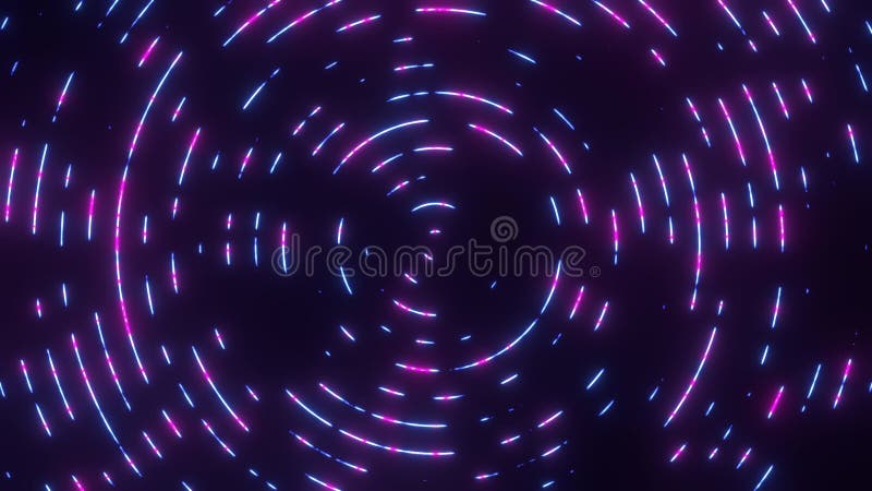 Movement, Blur, Flow of Abstract Lines. Seamless Animation Frames for ...