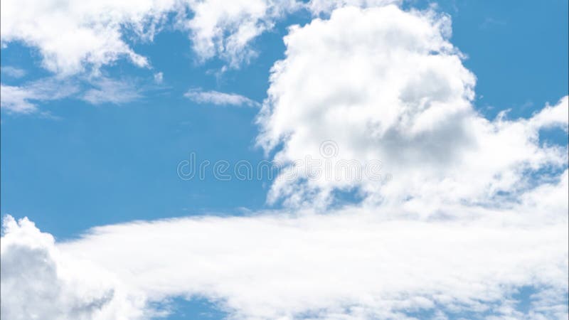 The Movement of Clouds in Different Directions. Stock Footage - Video ...