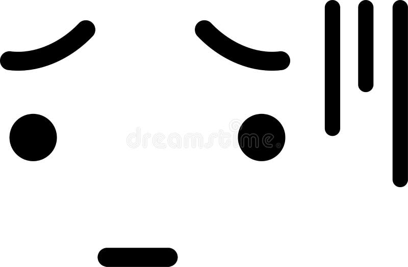 Movement of Emotion Face Icon Stock Vector - Illustration of cute ...