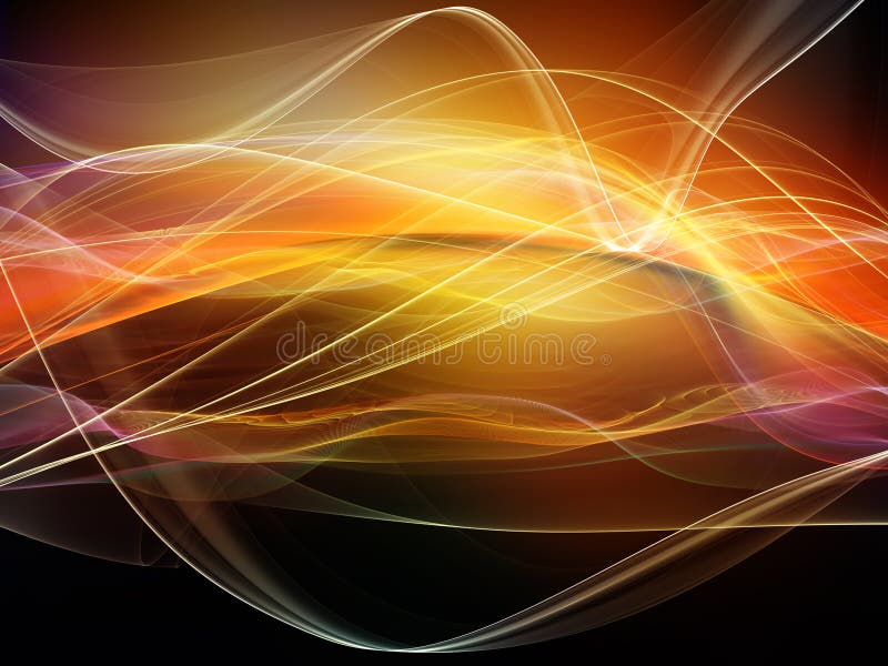 Movement of Light stock illustration. Illustration of circle - 210409493