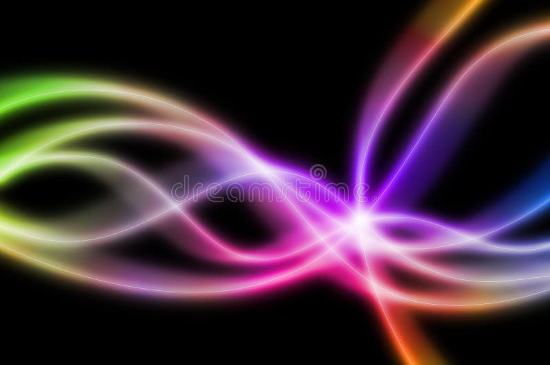 Movement of lights. stock illustration. Illustration of lights - 65830430