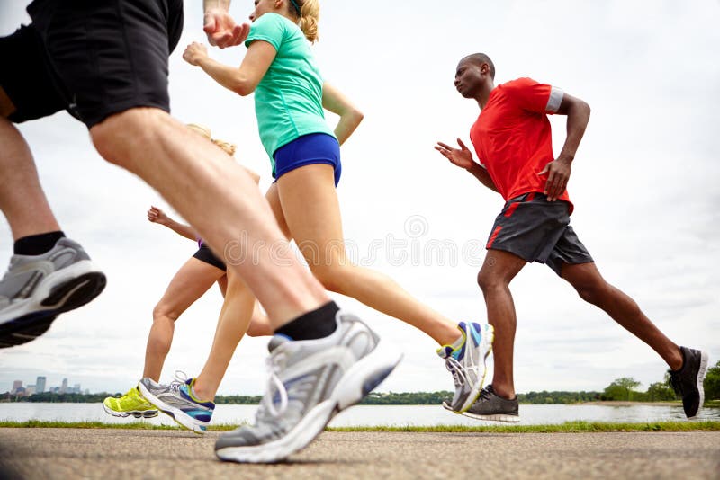 151 Athletes Running Side View Stock Photos - Free & Royalty-Free Stock ...