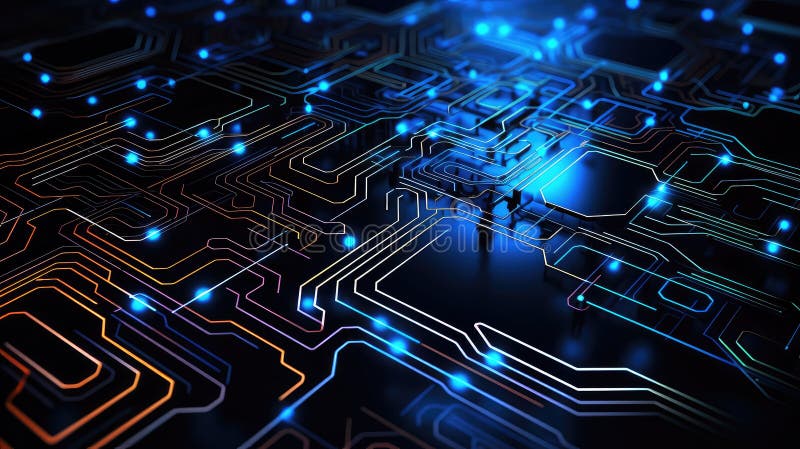 Movement Motion Tech Background Stock Illustration - Illustration of ...