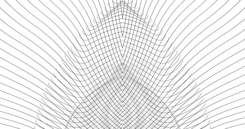 Moving Grid Background on White. Stock Video - Video of graphic ...