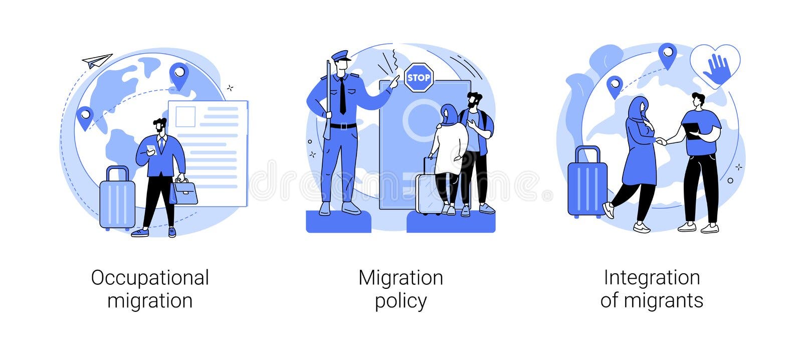 Labour Abstract Concept Vector Illustrations. Stock Illustration ...