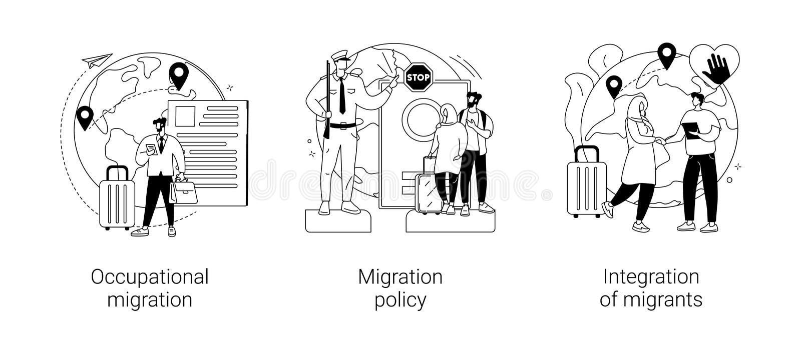 Labour Abstract Concept Vector Illustrations. Stock Illustration ...