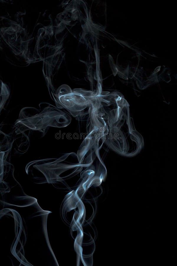 Movement of white smoke. stock photo. Image of fire - 131613828