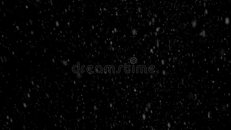 Abstract Design of Falling Snow or Ash Particles Stock Footage - Video ...