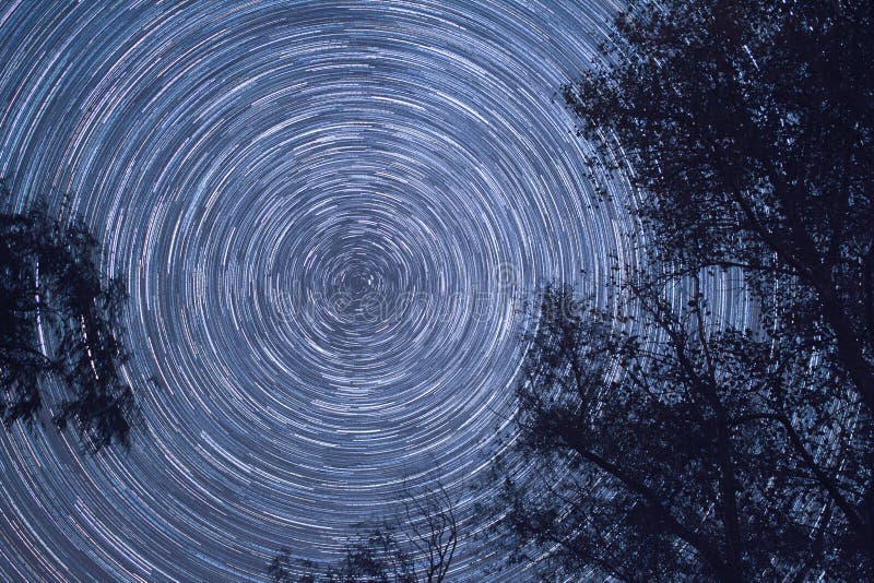 Movement of stars stock image. Image of circular, excerpt - 86602601