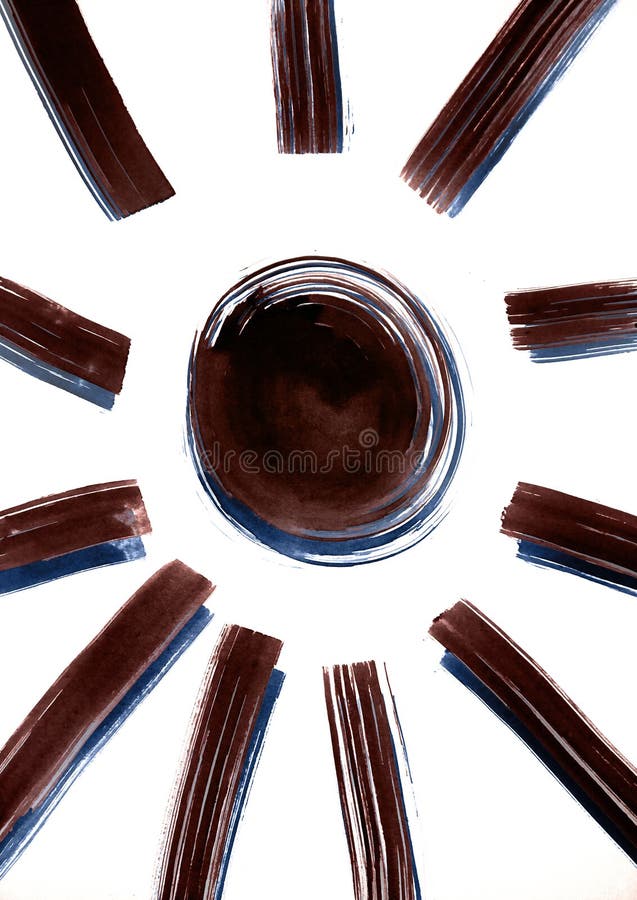 Movement of Straight Lines To the Center from the Edges of the Format ...