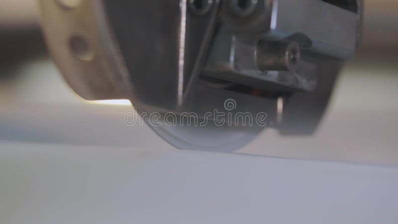 Movement of Wallpaper on the Conveyor Line. Wallpaper Production ...