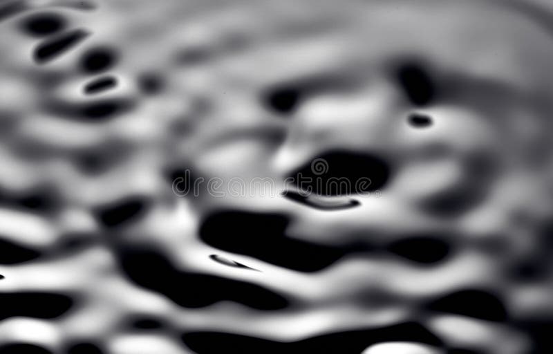 Movement of Water - Abstract Black Background Liquid Texture. Liquid ...