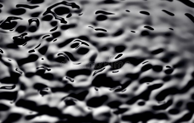 Movement of Water - Abstract Black Background Liquid Texture. Liquid ...