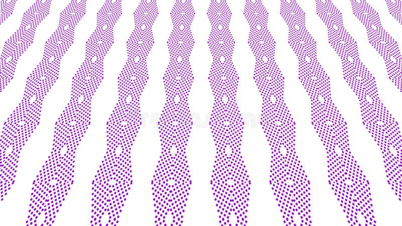 Graphic 2D Video Pattern that Tilts Up and Moves, Composed of Designs ...