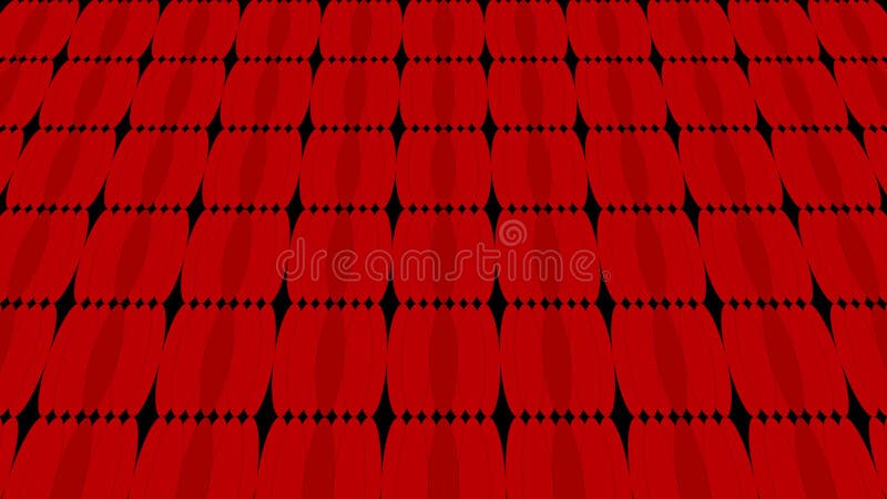 Graphic 2D Video Pattern that Tilts Up and Moves, Composed of Designs ...
