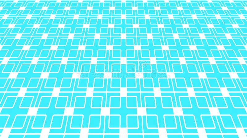 Graphic 2D Video Pattern that Tilts Up and Moves, Composed of Designs ...