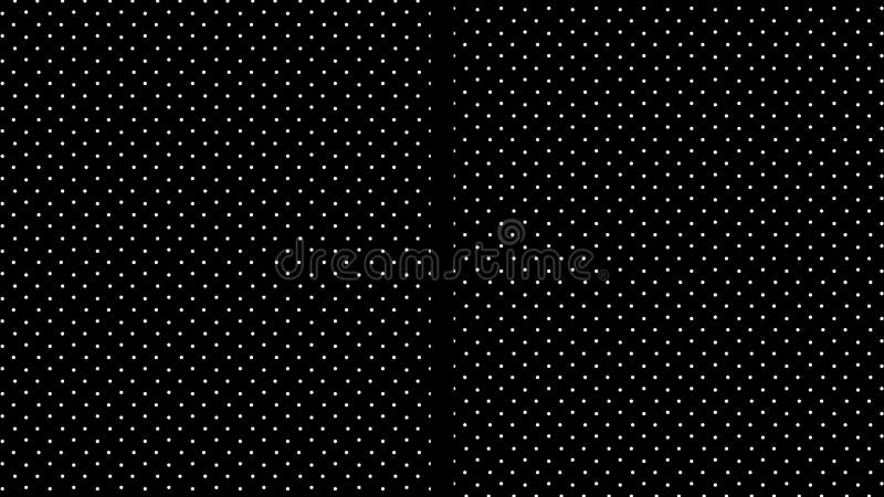 Two Identical Graphic Patterns Black and White with Geometric Figures ...