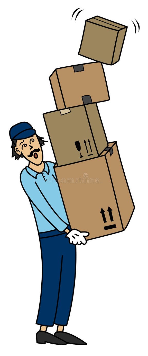 Mover stock illustration. Illustration of heavy, carrying - 30813020