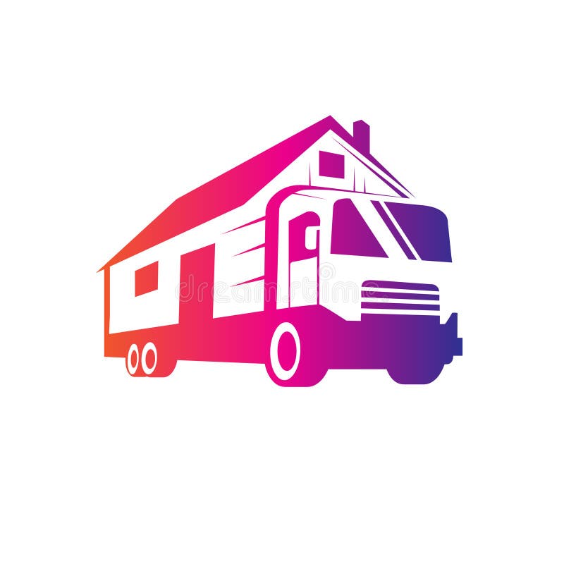 Mover Truck logo. vector stock vector. Illustration of auto - 168082490