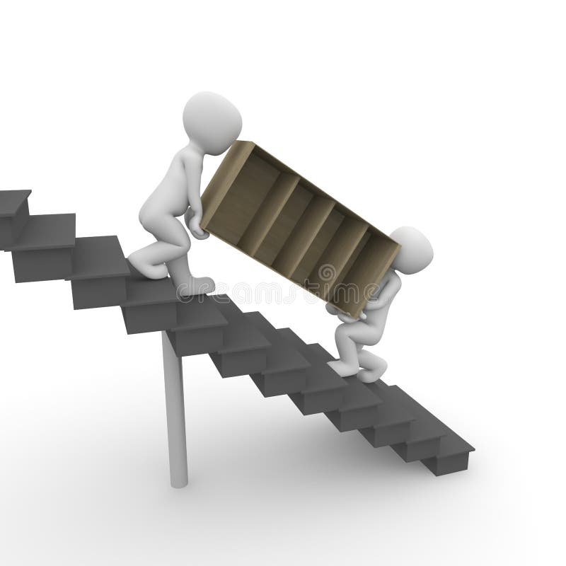 Movers stock illustration. Illustration of funny, cutout - 30343657