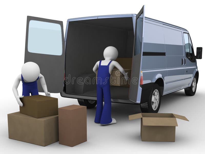 Movers / Loaders stock illustration. Illustration of loading - 12043266