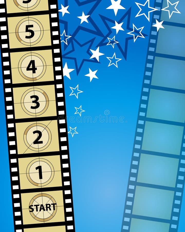 Movie Background stock vector. Illustration of start - 28024508