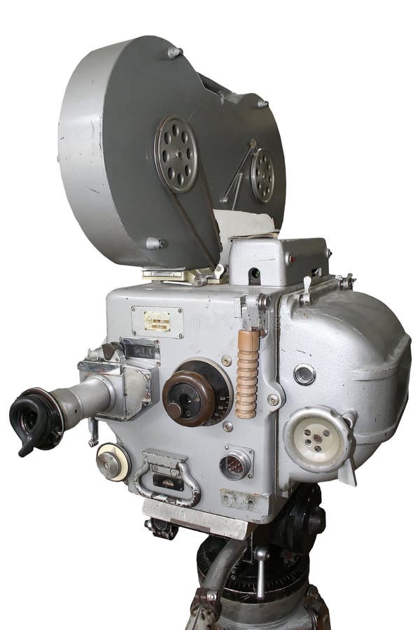 Movie camera stock photo. Image of eyepiece, heavy, cartridge - 11920482