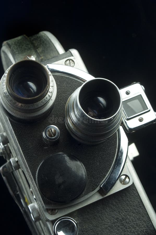 Movie camera stock photo. Image of movie, lens, video - 12539204