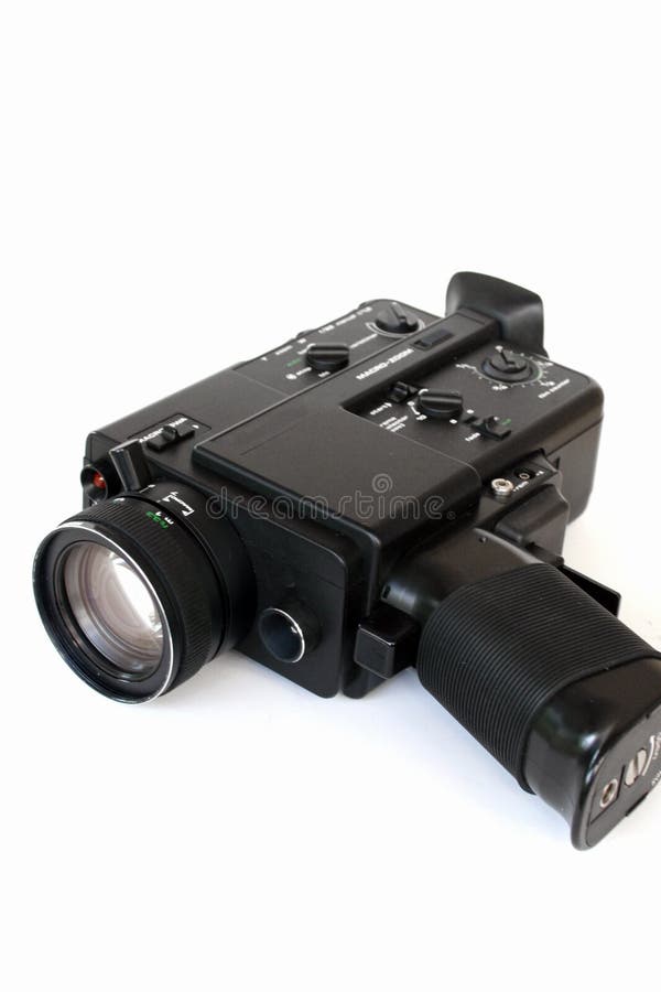 Movie camera stock image. Image of camera, shoot, cinema - 1290441