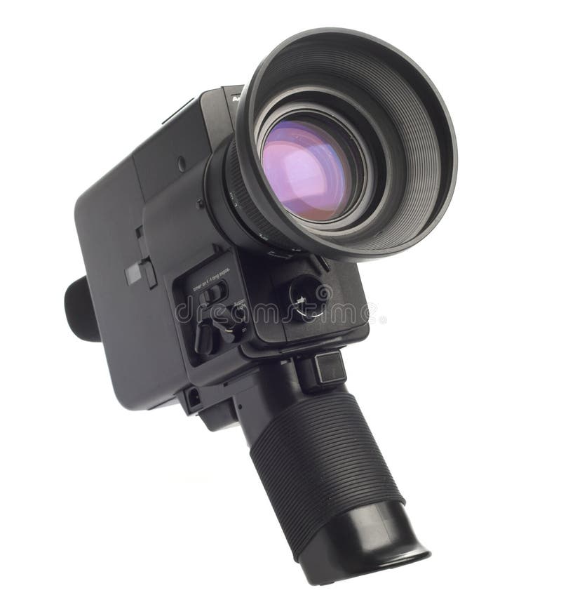 Movie camera stock image. Image of entertainment, media - 4327557