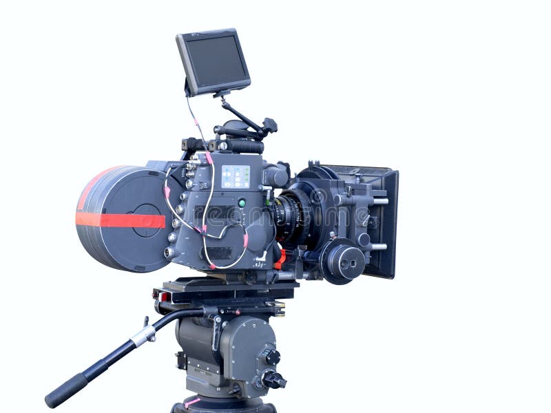 Movie cinema camera stock photo. Image of professional - 11324756
