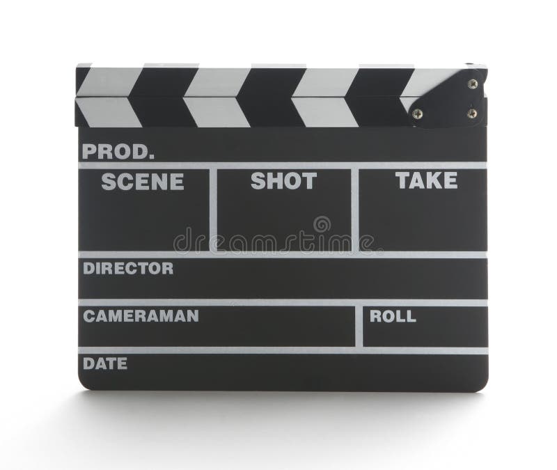 Clap Board stock photo. Image of camera, production, movie - 738280