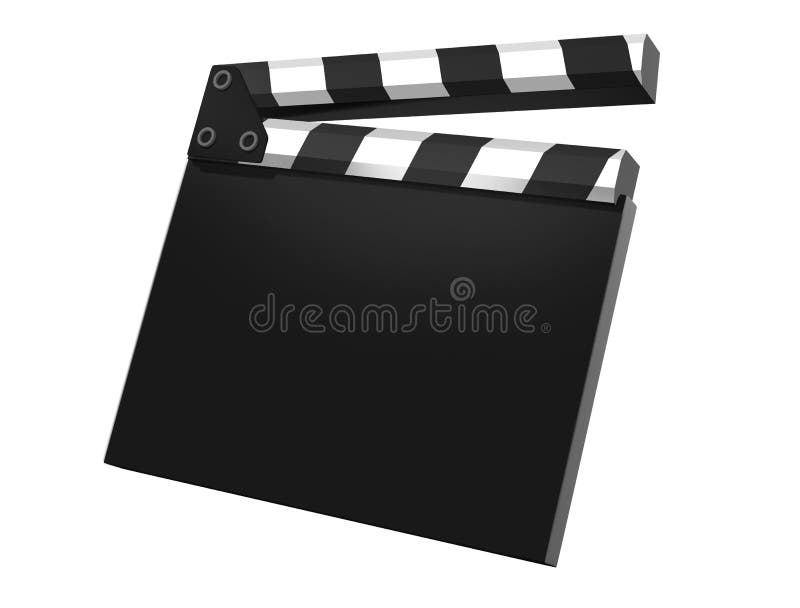 Movie Clapboard stock vector. Illustration of hinged - 11610736
