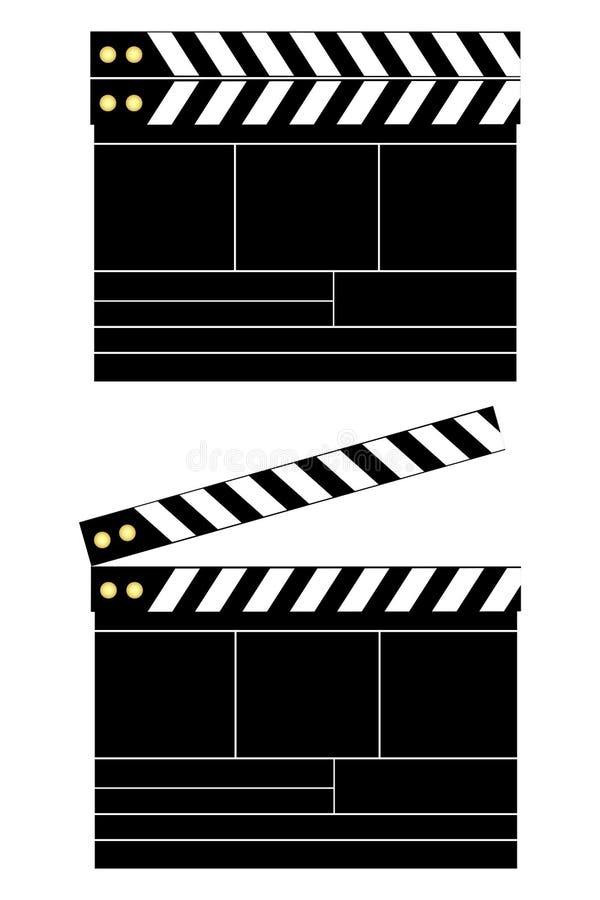 Empty Clapper Board Stock Illustrations – 965 Empty Clapper Board Stock ...