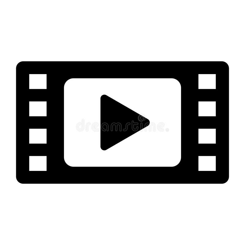 Movie clapper icon vector stock vector. Illustration of time - 279674532