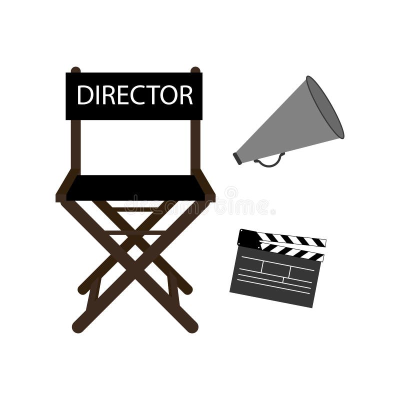 Movie stuff stock illustration. Illustration of scene - 1912600