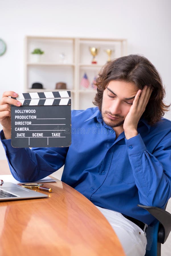 Movie Director Working in the Studio Stock Photo - Image of movie ...