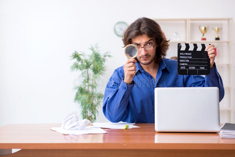 Movie Director Working in the Studio Stock Photo - Image of industry ...