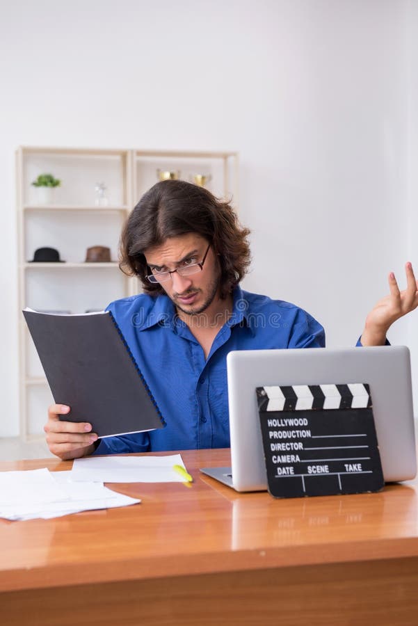 Movie Director Working in the Studio Stock Photo - Image of film ...