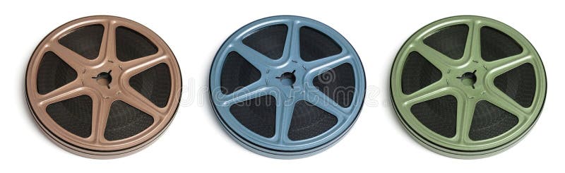 Movie Film Spool stock photo. Image of spool, leader, entertainment ...