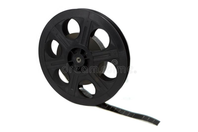Movie Film Spool stock photo. Image of spool, leader, entertainment ...