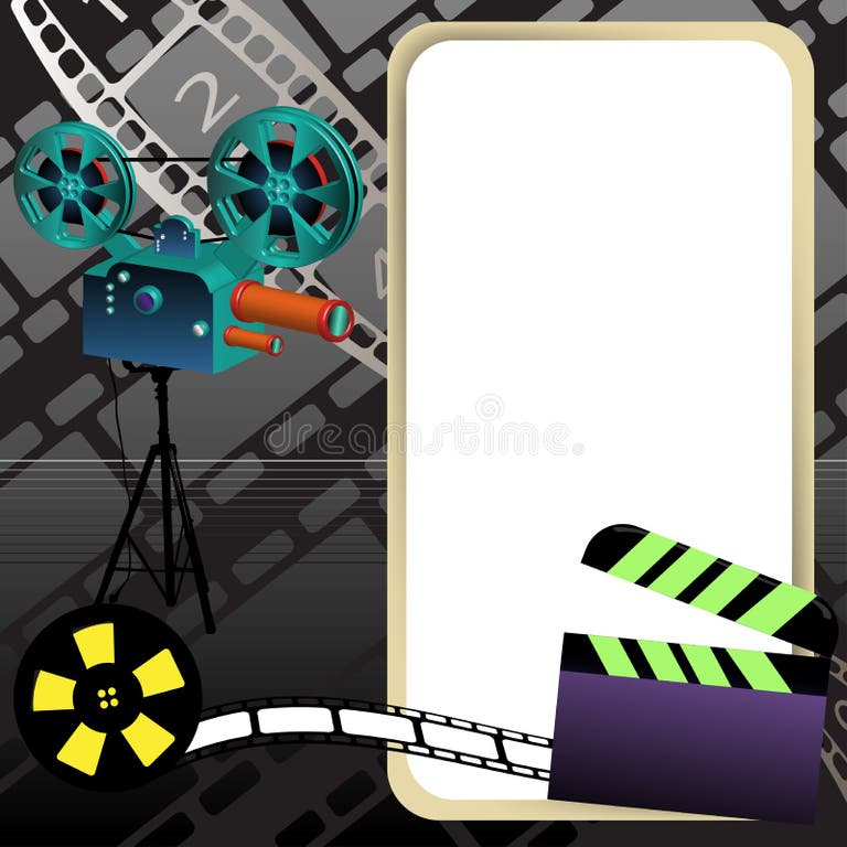 Cinematic Frame Border Stock Illustrations – 920 Cinematic Frame Border ...